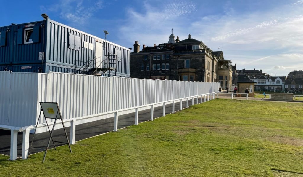 Steel Hoarding | Sustainable Site Hoarding | Fast Fence