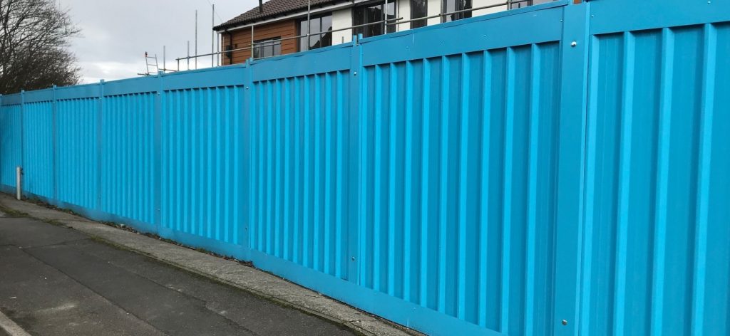 Our work | Sustainable Hoarding Specialists | Fast Fence