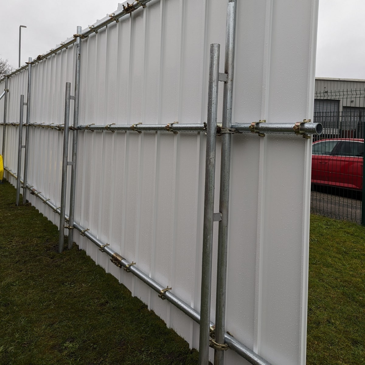 2.4m InterLocker™ PVC Hoarding | Fast Fence
