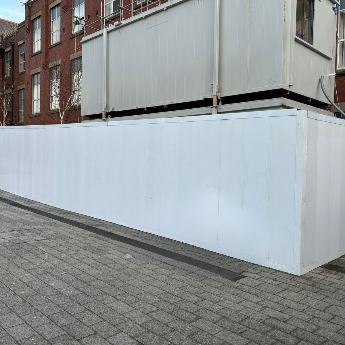 2.4m InterLocker™ PVC Hoarding | Fast Fence