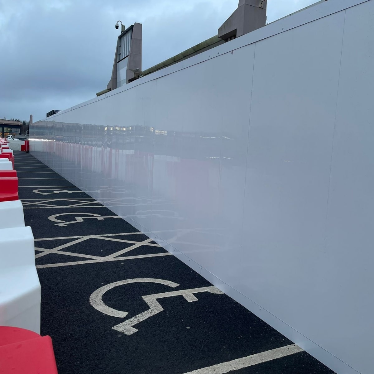 2.4m InterLocker™ PVC Hoarding | Fast Fence